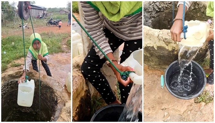 Sedekah Bangun Sumur dan MCK di Kampung Pedalaman